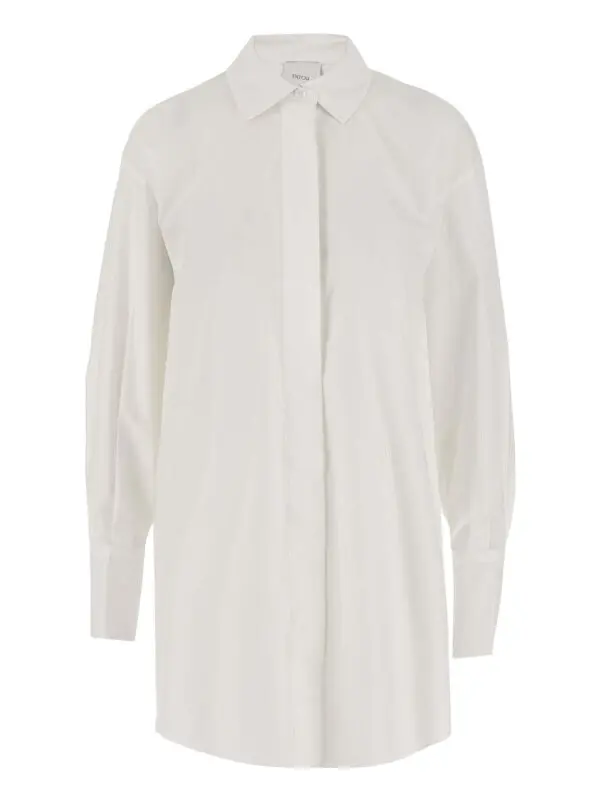 PATOU Shirt Dress - White