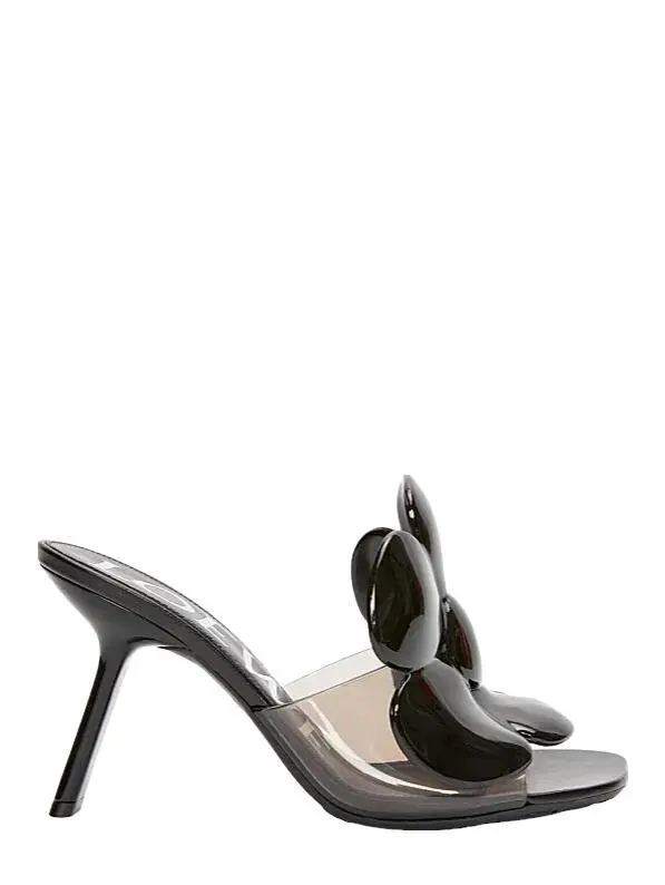 Loewe Petal Flower Sandals - Black