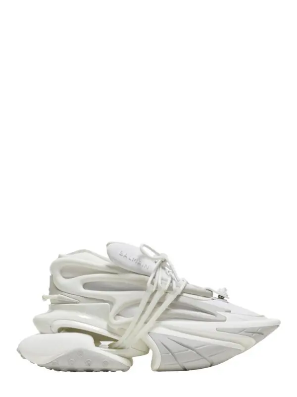 Balmain Unicorn Lace-up Chunky Sneakers - White