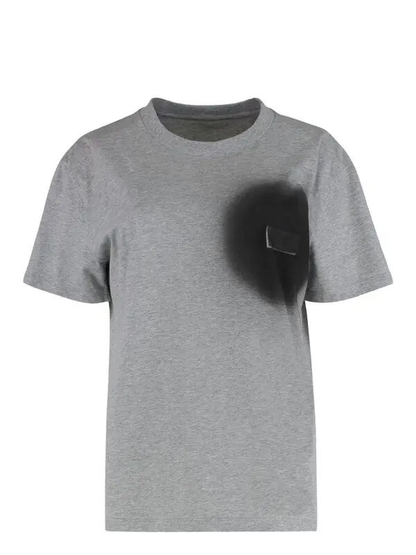 MAISON MARGIELA Spray Effect T-shirt - Gray