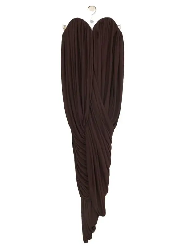 Loewe Bustier Dress - Brown