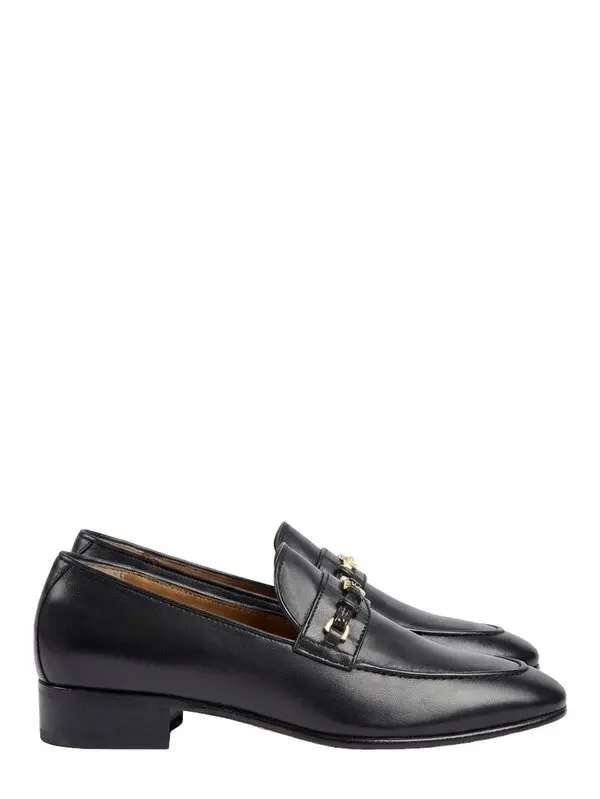 Gucci Horsebit Interlocking G Loafers - Black