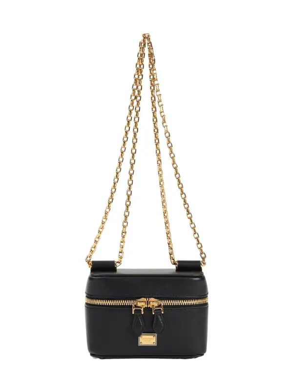 Dolce & Gabbana Sicily Cube Zipped Bag - Black