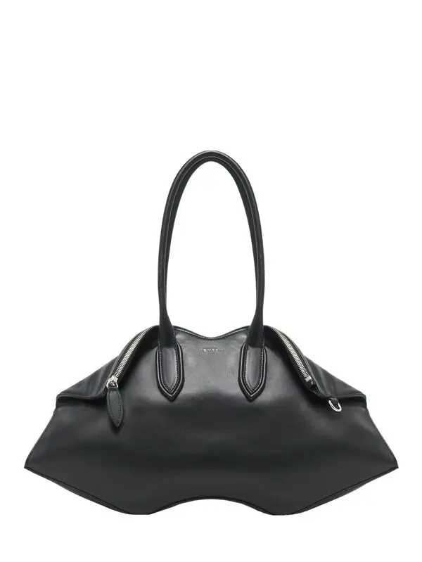 Alexander McQueen Manta Shoulder Bag - Black