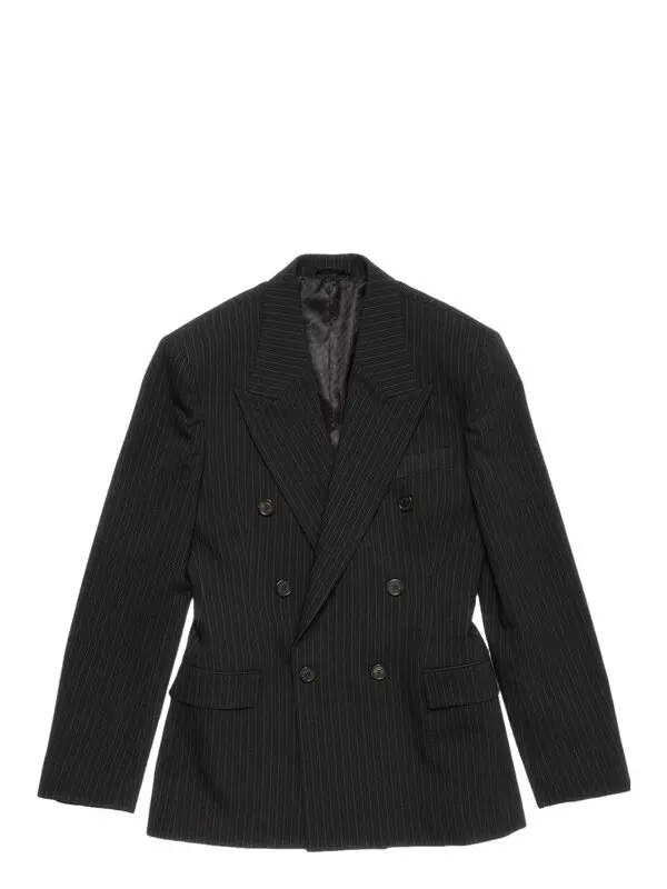 Acne Studios Double-breasted Blazer - Black