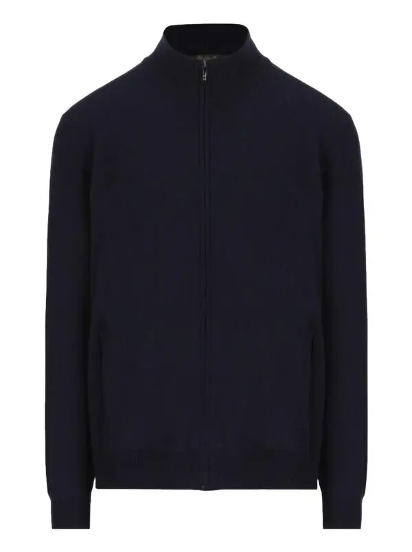 Loro Piana High Neck Zip-up Jacket - No