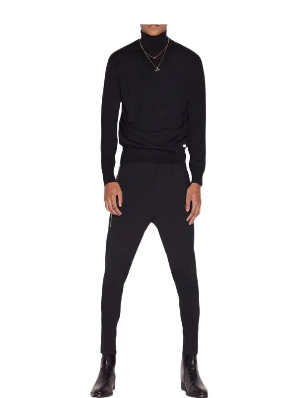 Dsquared2 Skinny Techno Pants - Black