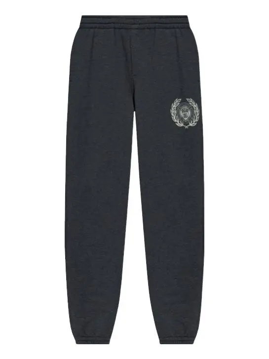 Dolce & Gabbana Dolce Gabbana Logo Printed Drawstring Sweatpants - Grey
