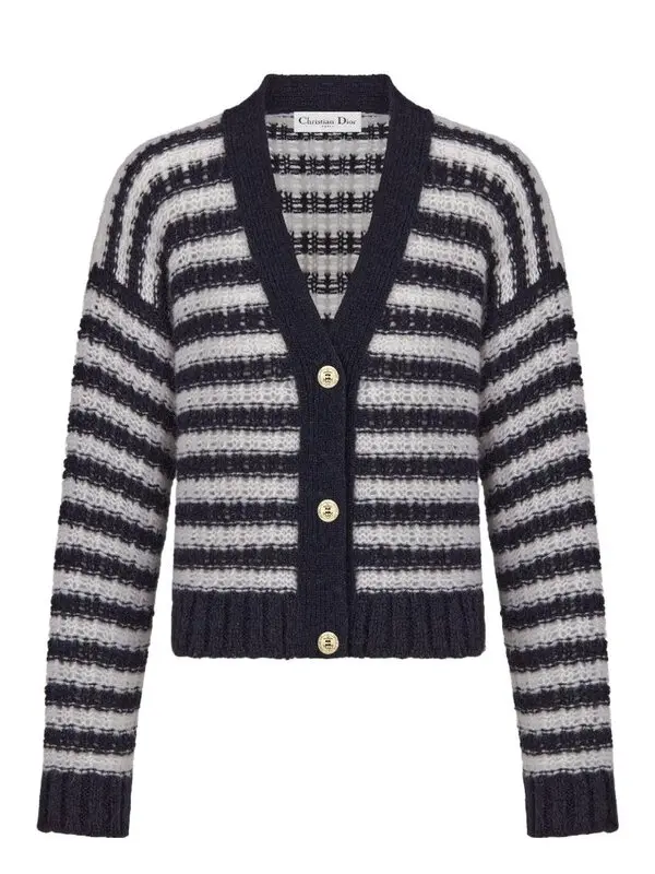 Dior Marinière Cardigan - Black
