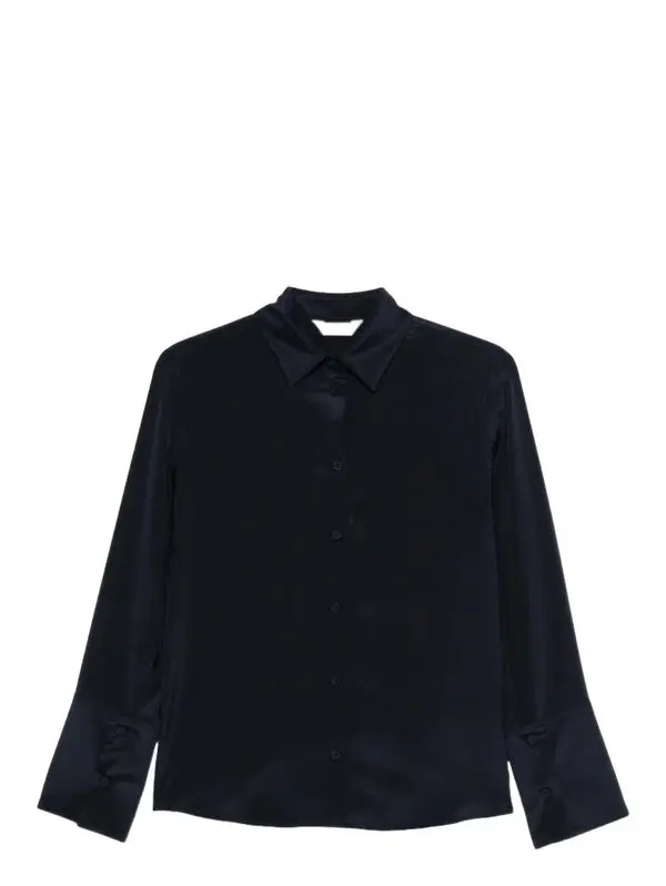 Max Mara Long Sleeve Button-up Shirt - Black