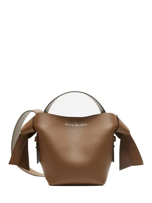 Acne Studios Musubi Cross Body Bag - Camel Brown