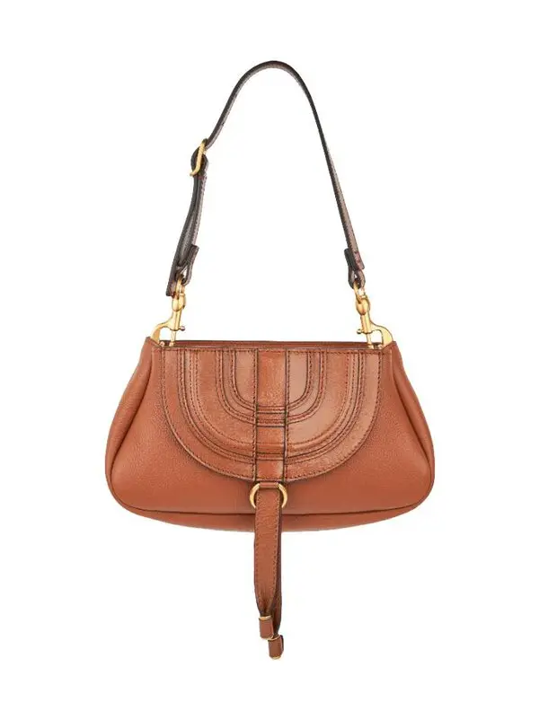 Chloé Marcie Shoulder Bag - Brown