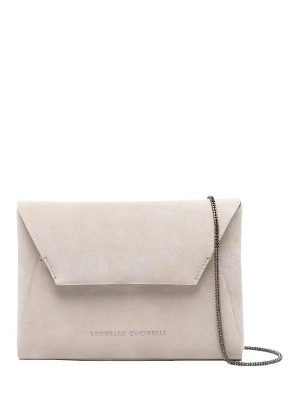Brunello Cucinelli Mini Bag With Chain Strap - Nude