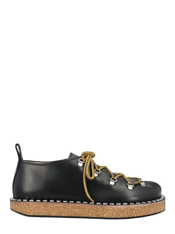 Loewe Lace-up Studded Sneakers - Black