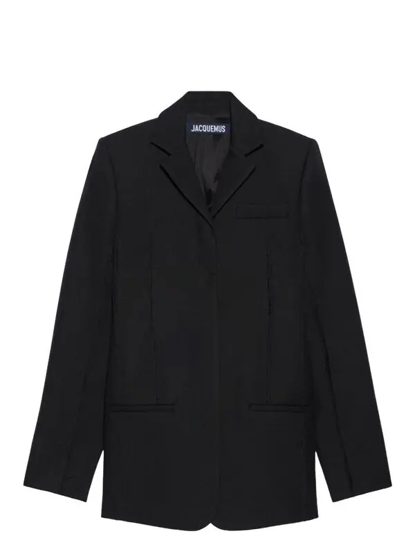 Jacquemus Inside-out Blazer - Black