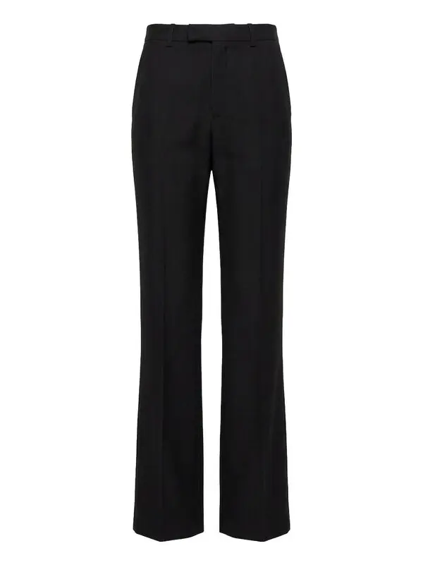 Gucci Pleated Front Trousers - Black