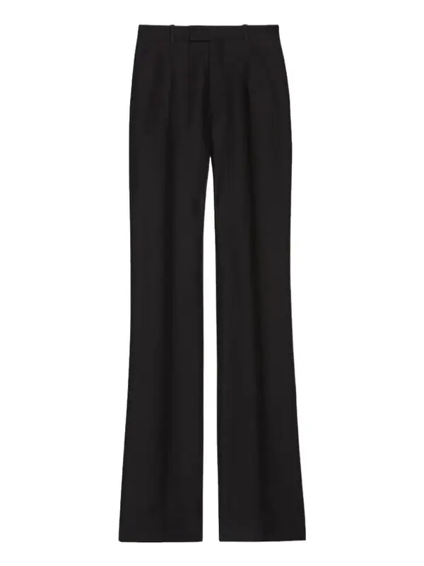 Gucci Pleated Front Trousers - Black