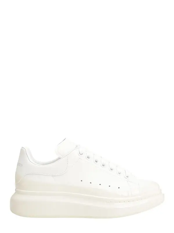 Alexander McQueen Oversized Lace-up Sneakers - White