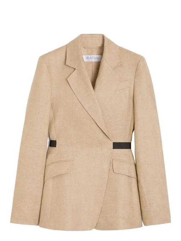 Max Mara Fionda Tailored Blazer - Camel