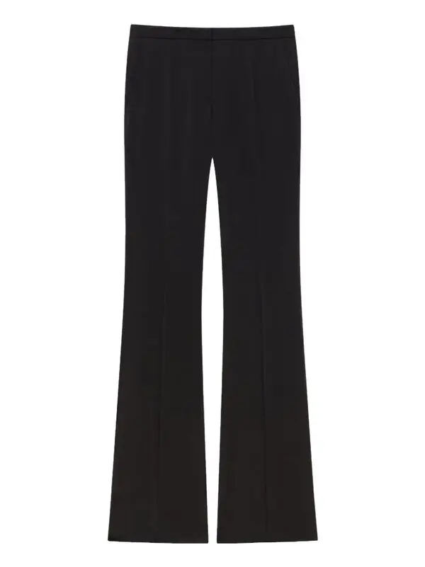 Givenchy High Waist Flared Trousers - Black