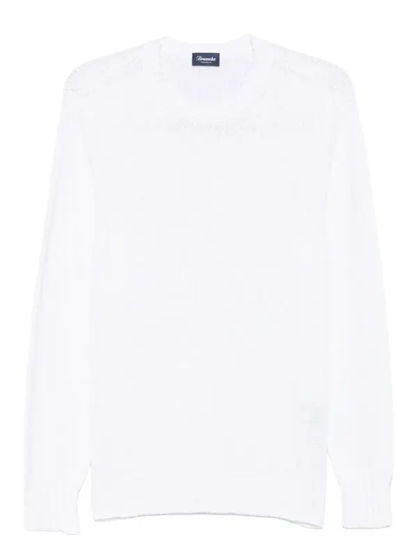 DRUMOHR Cotton Sweater - White