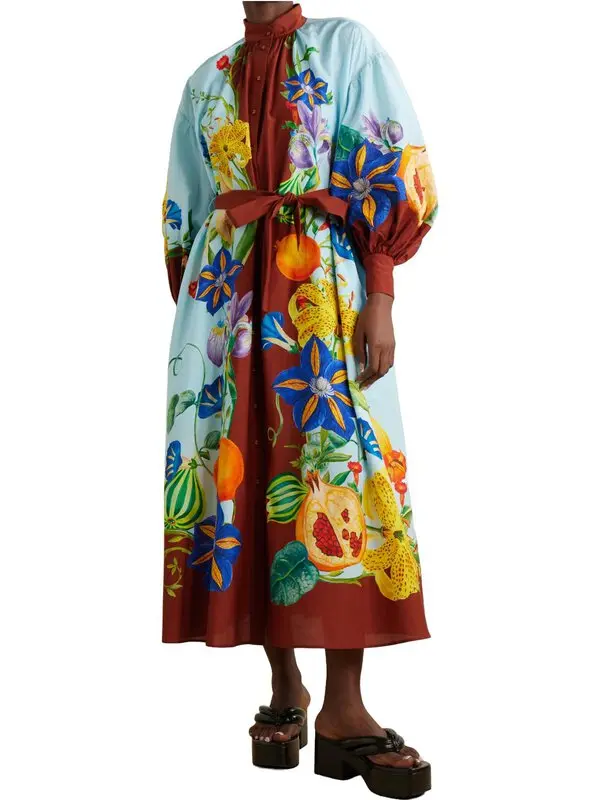 ALEMAIS Dahlia Maxi Dress - Multicolor
