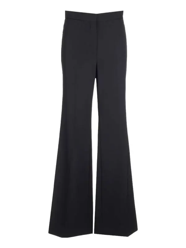 Stella McCartney High Waist Flared Trousers - Black