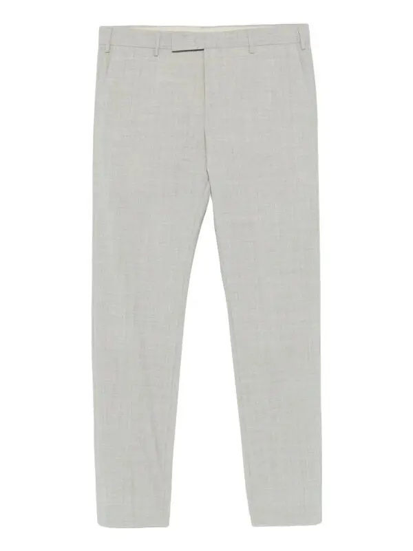 PT TORINO Tailored Casual Pants With Belt Loops - Grey