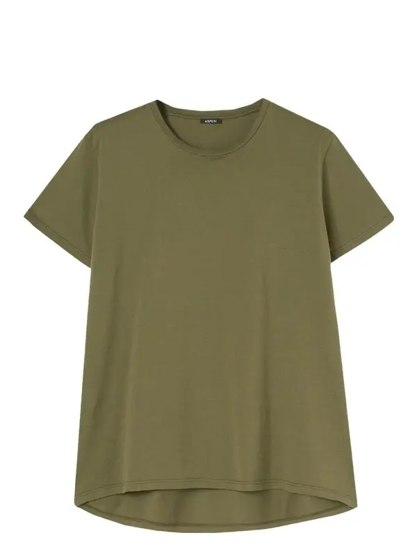 Aspesi Classic Crewneck T-shirt - Green