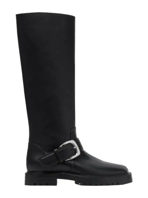 MAISON MARGIELA Tabi Country Knee-high Boots - Black