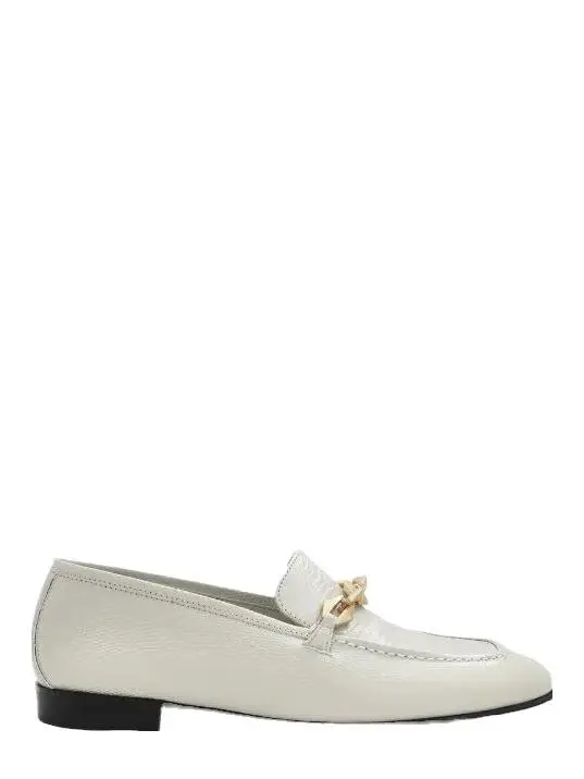 JIMMY CHOO Diamond Tilda Loafers - White