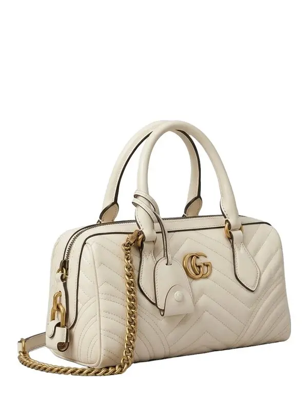 Gucci Gg Marmont Small Handbag - White