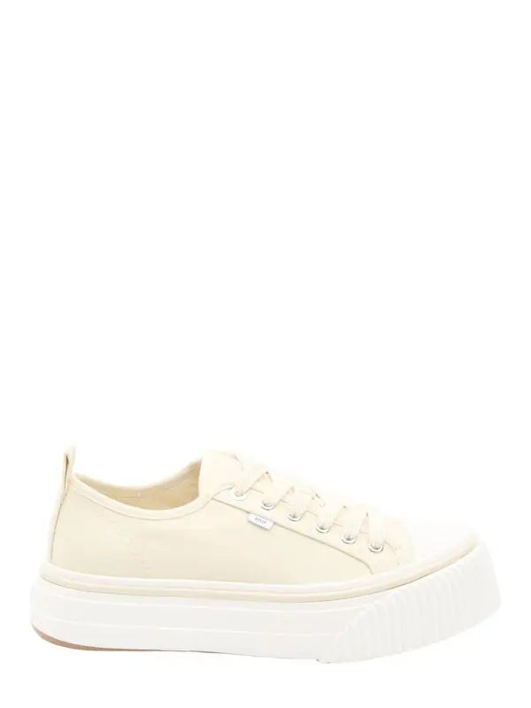 Ami Chunky Sole Lace-up Sneakers - White