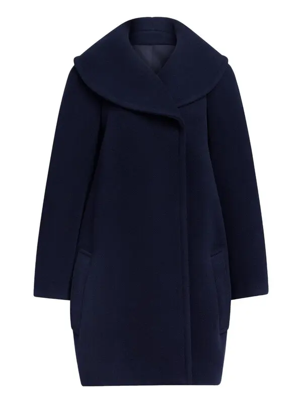 Alaïa Shawl Collar Coat - Black