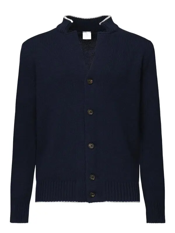 Eleventy Button-front Knitwear Cardigan - Black