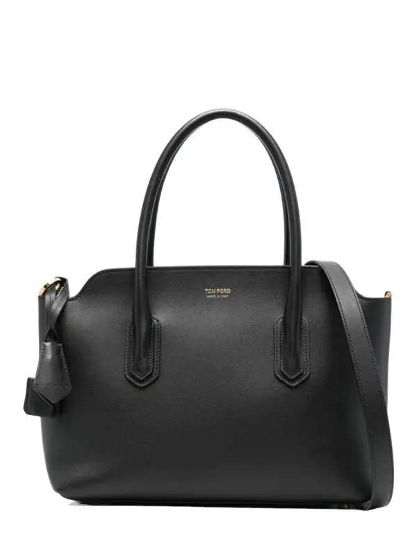 TOM FORD Alexander Medium Top Handle Tote Bag - Black