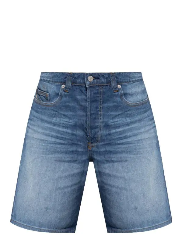 DIESEL® Regular Fit Denim Shorts - Blue