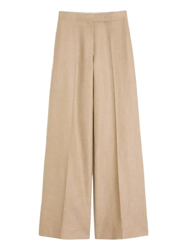 Max Mara Mxsbig Pleated Trousers - Camel