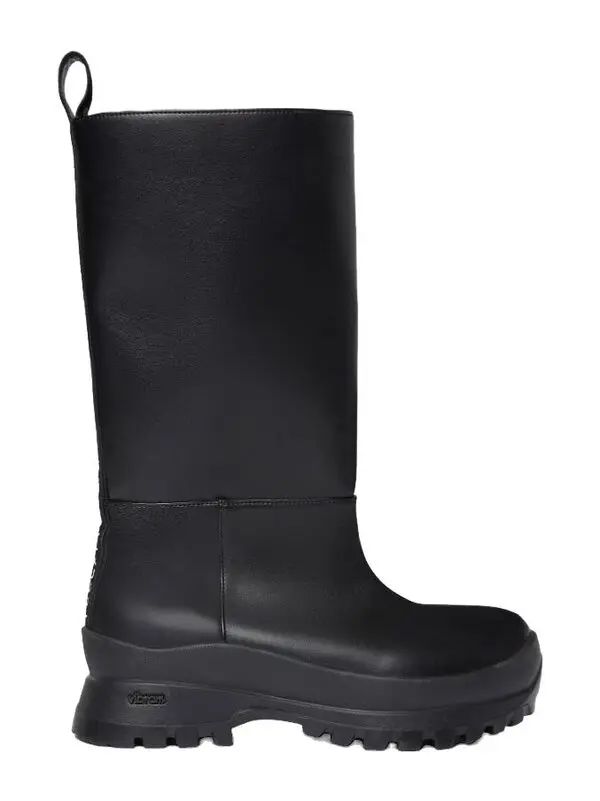 Stella McCartney Rounded-toe Slip-on Boots - Black