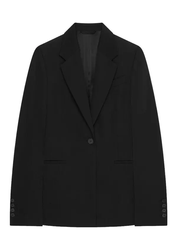 Givenchy Single-breasted V-neck Jacket - White