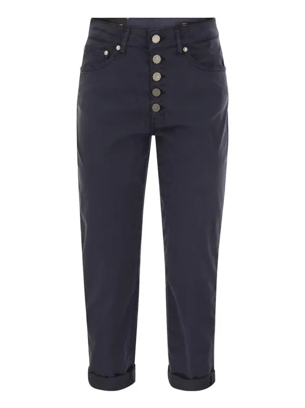 DONDUP Button Detail Jeans - Black