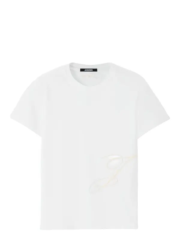 Jacquemus The J Crewneck T-shirt - Black