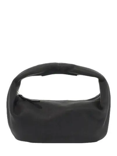 Khaite Medium Olivia Zipped Shoulder Bag - Black