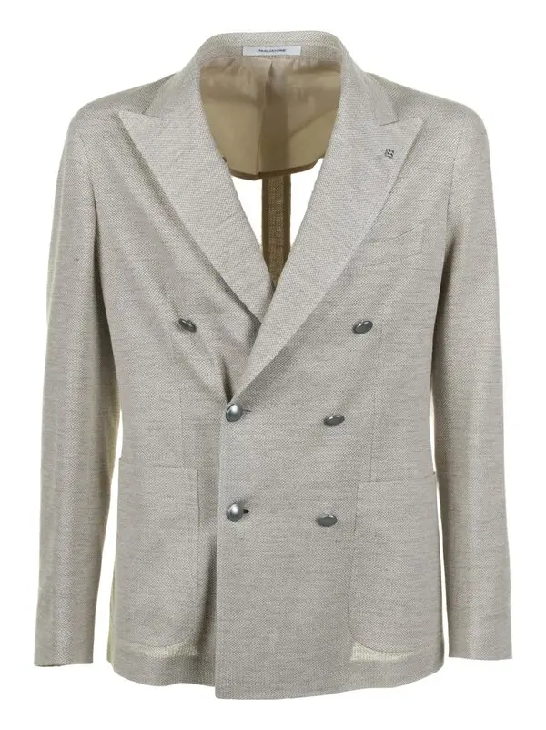 Tagliatore Double-breasted Blazer - Gray