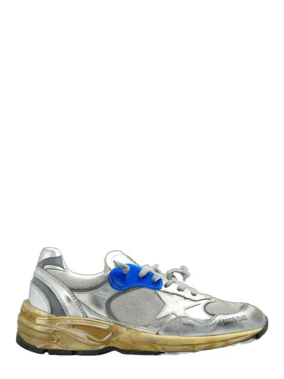 GOLDEN GOOSE Dad Star Lace-up Sneakers - Gray