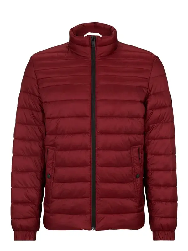 Hugo Boss Quilted Waterproof Jacket - Red