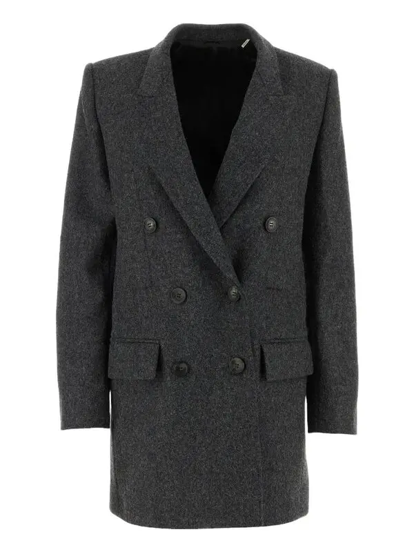 Isabel Marant Étoile Double-breasted Tailored Blazer - Black