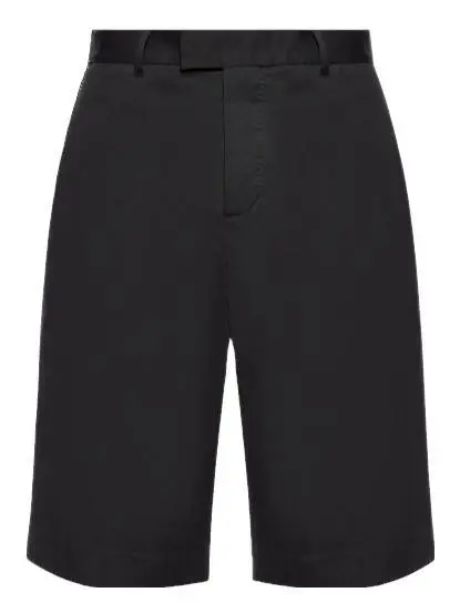 ALLSAINTS Belt Loop Tailored Shorts - Black