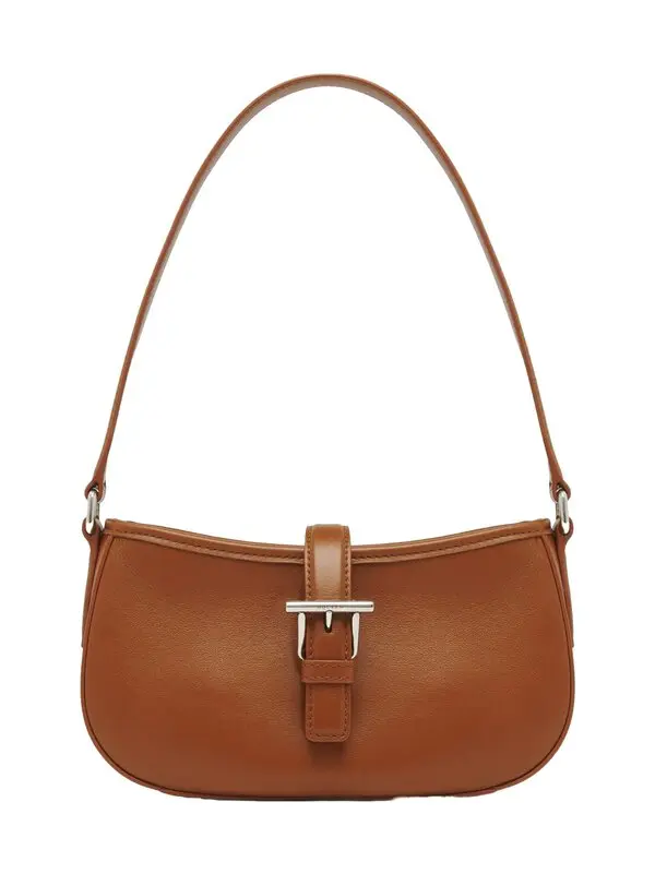 Alexander McQueen T-bar Mini Shoulder Bag - Dark Tan