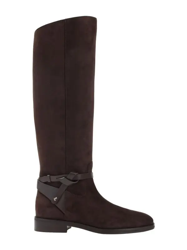 JIMMY CHOO Knee High Boots - Black